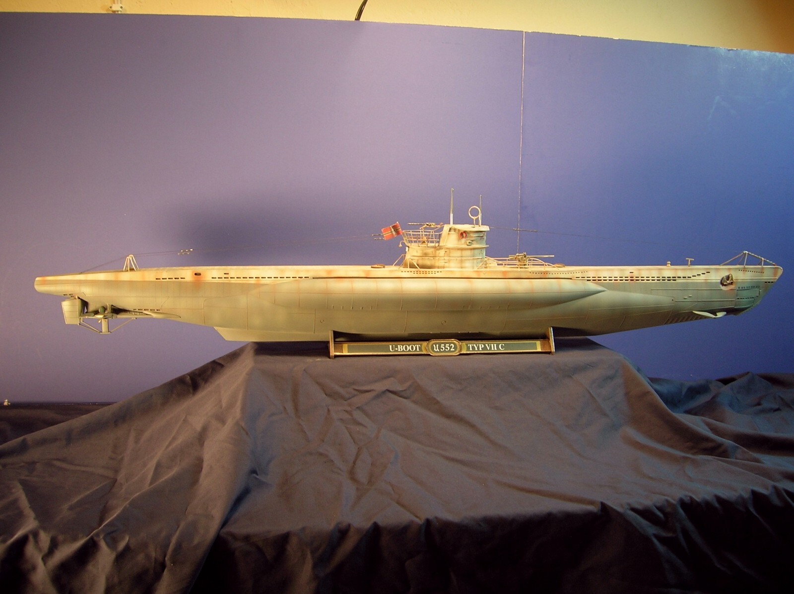 German U Boat Model/ WWII Type VIIC/ wolfpack Pro Built BEAUTIFUL | eBay