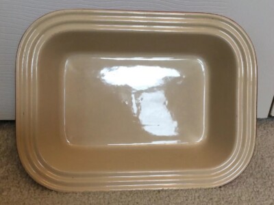 Le Creuset Deep Dish Rectangular Meatloaf Casserole Stoneware Baking ...