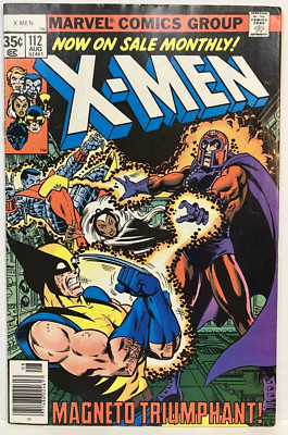X-Men 112 Classic Magneto Wolverine Cover by George Perez | eBay