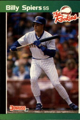 1989 Donruss Rookies #5 Billy Spiers RC Condition: NM-MT | eBay