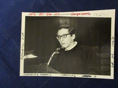 1981 George Harris Wayland T.M. speaker Vintage Glossy Press Photo | eBay