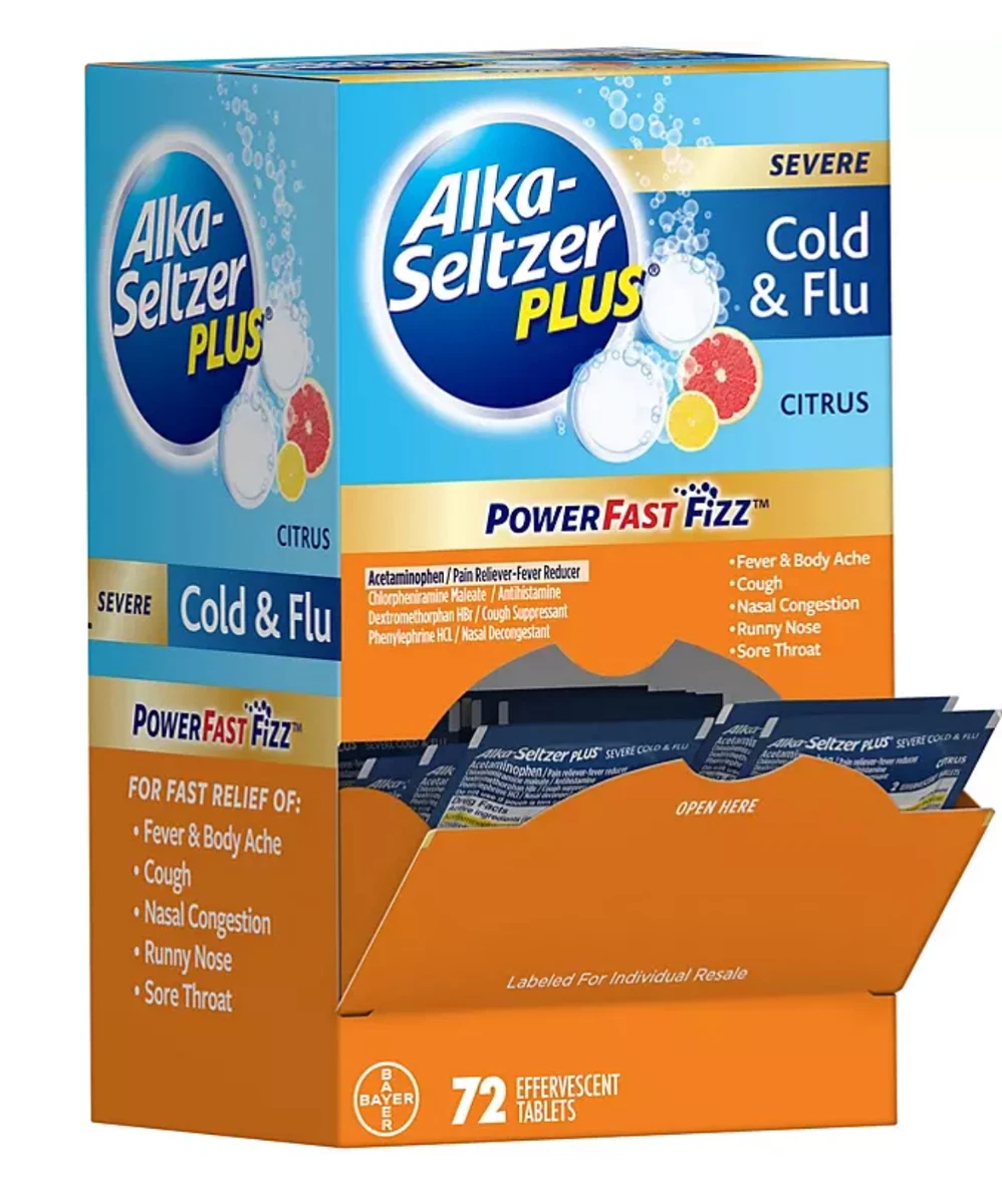 Alka Seltzer Plus Cold And Cough