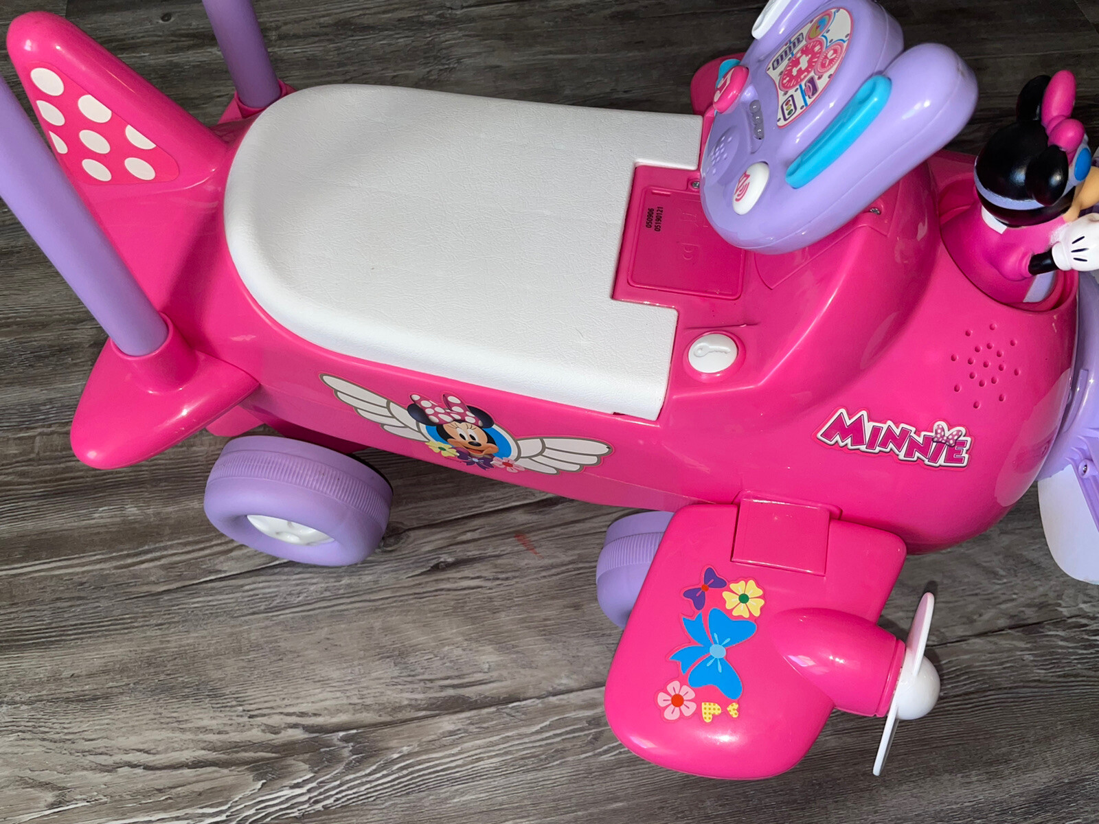 Minnie Mouse Lights N' Sounds Activity Plane Disney Junior Toddler ...