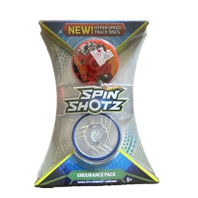 2012 Hot Wheels Spin Shotz Endurance Pack Hyper Speed Track Discs New ...