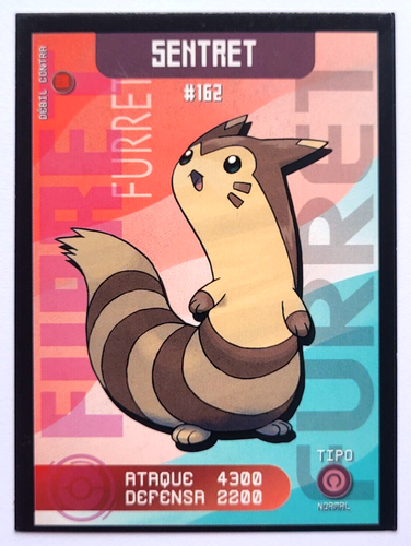 CARD POKEMON EJ VOL. I #162 FURRET 2020 Johto PERU South America ...