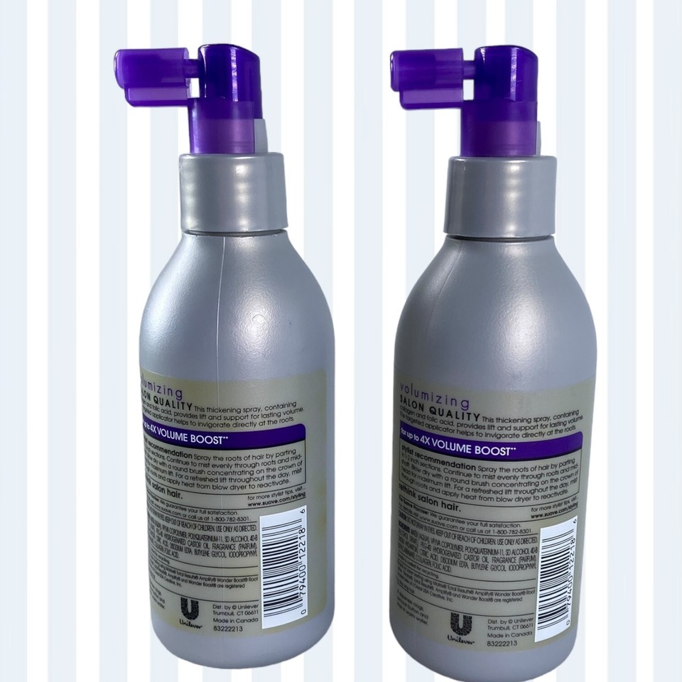Lot of 2 Suave Professionals Volumizing Root Boost Spray 6 oz ...
