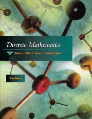 Discrete Mathematics by John A. Dossey (1997, Hardcover) for sale ...