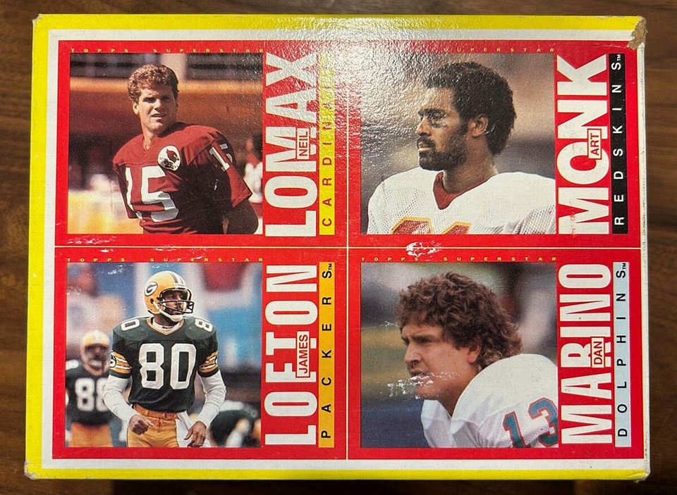TOPPS 1985 NFL FOOTBALL CARDS WAX BOX - 36 SEALED PACKS Marino Lofton ...