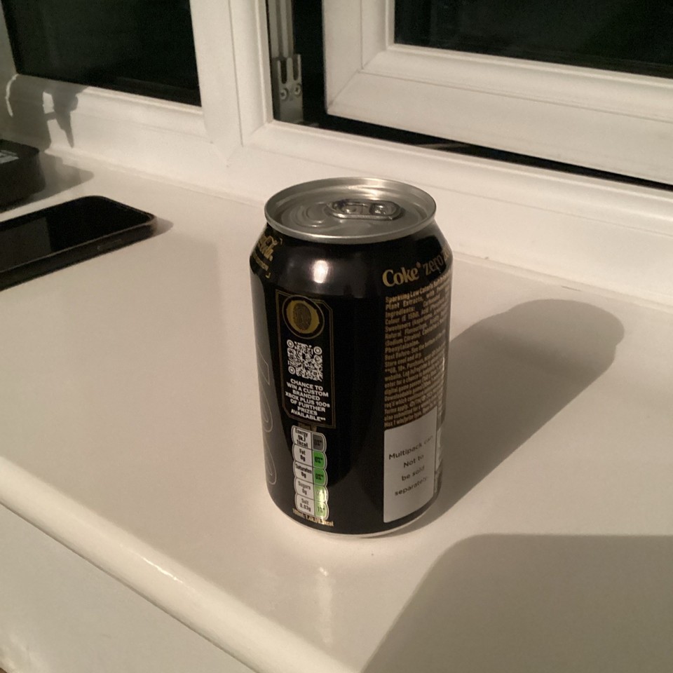 COCA COLA - James Bond 007 first light RARE Full Coke Zero can 330ml ...