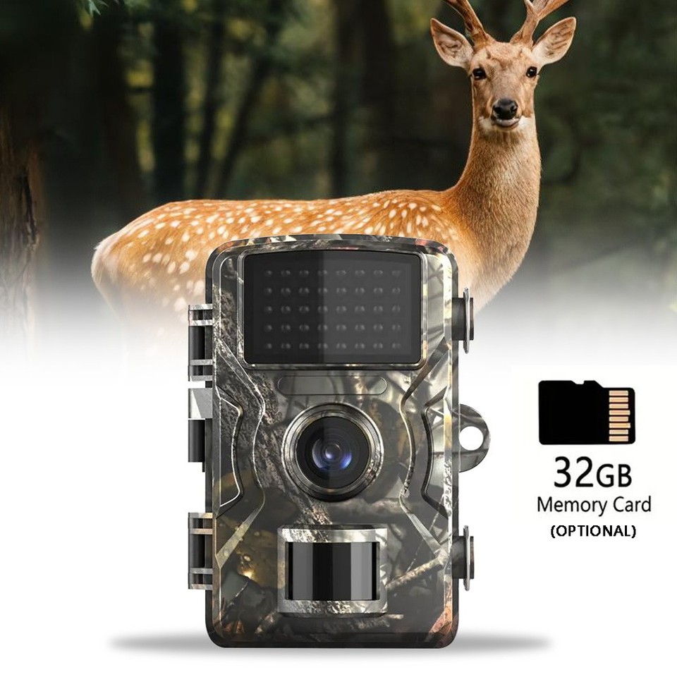 1-4PKS Hunting Trail Camera 1440P Wildlife Waterproof Cam Night Vision ...