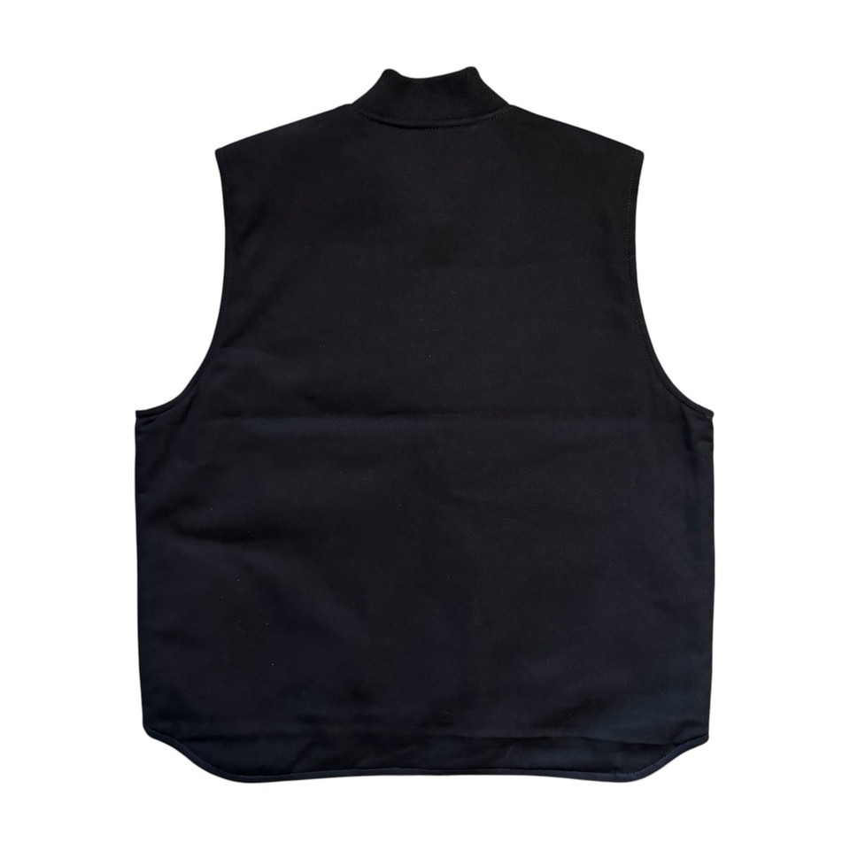 Ben Davis Men's Vest 10.5 0z. Heavy Duty Twill Shell Ribbed Collar ...