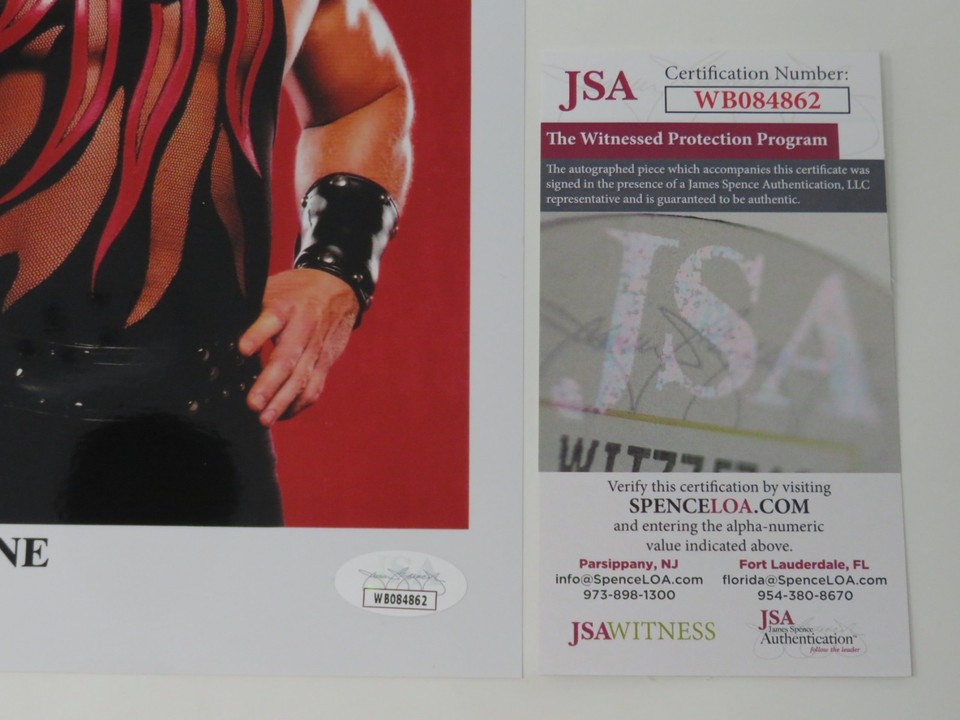 Kane WWF WWE Signed Autograph Auto 8x10 Photo JSA | eBay