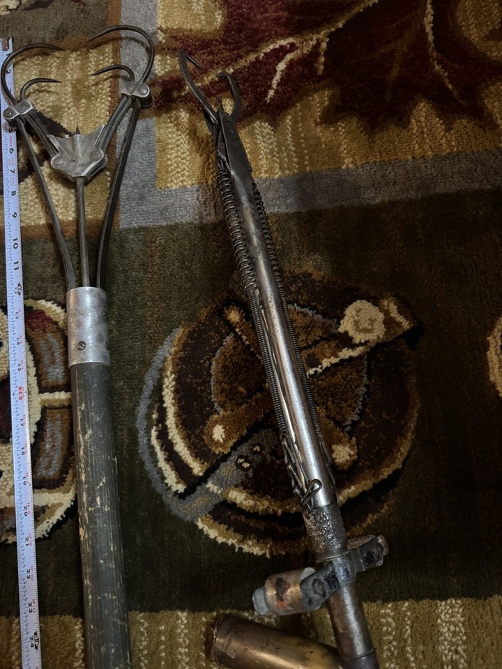 Fishing Gaffs Vintage Fish Spring Loaded | eBay