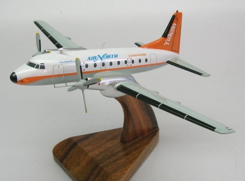 HS-748 Air North Avro Airplane Wood Model Replica Small Free Shipping ...