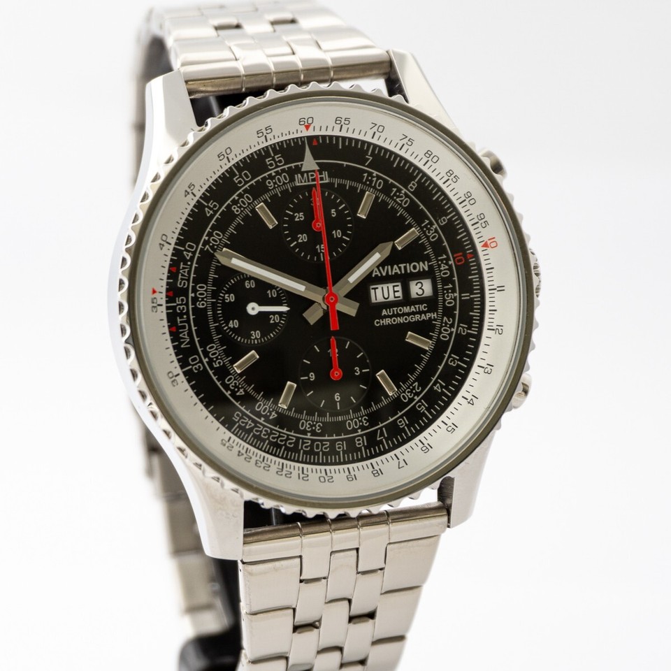 AVIATION - 7750 AUTOMATIK CHRONOGRAPH CLONE - ARMBANDUHR - WATCH ...