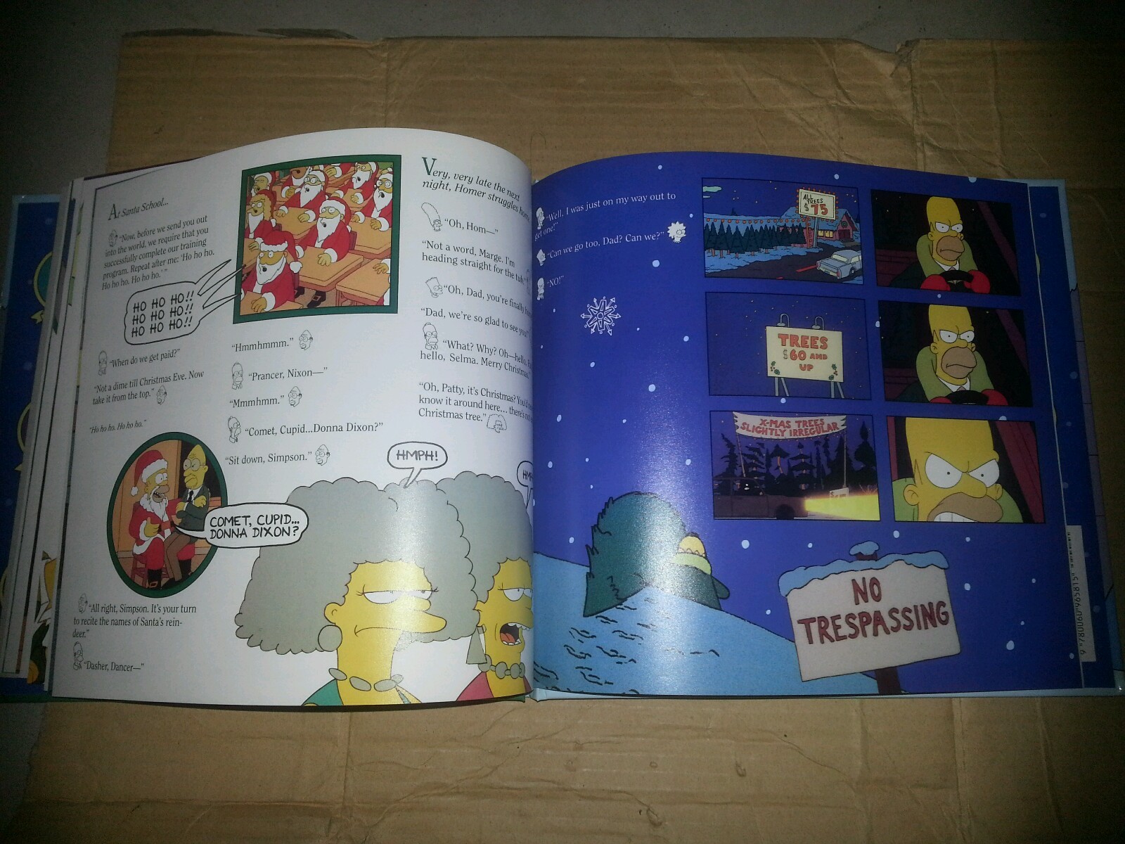 The Simpsons Xmas Book; FIRST EDITION; 1990 BY Matt Groening | eBay UK