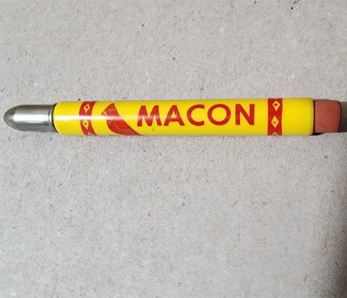 VINTAGE PLASTIC & METAL MACON HYBRIDS BULLET PENCIL DECATUR ILLINOIS | eBay