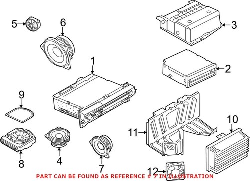 Genuine OEM Speaker for BMW 65139368386 | eBay