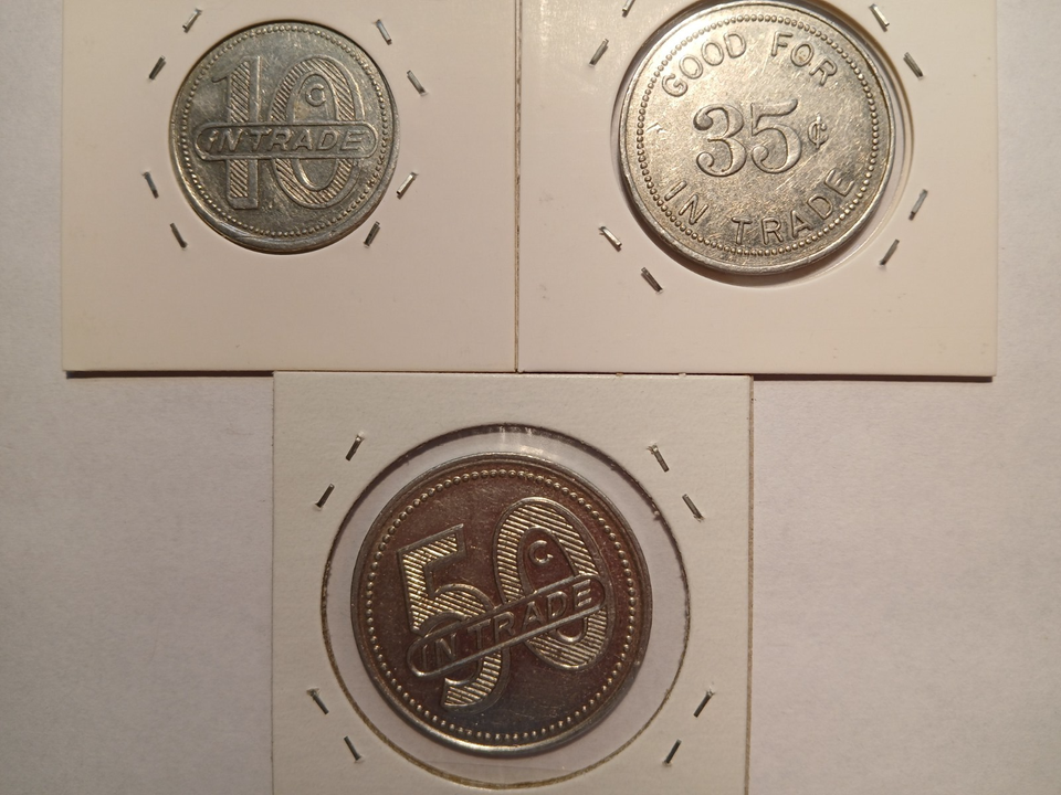 3 different Iowa prison tokens including an odd denomination | eBay