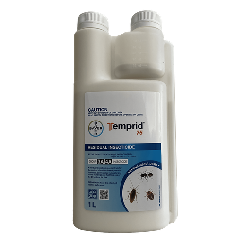 Temprid 75 1 Litre Residual Insect Spray Beta-Cyfluthrin & Imidaclo ...