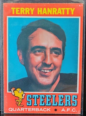 1971 Topps Terry Hanratty #30 Pittsburgh Steelers EX-NMT (b) | eBay