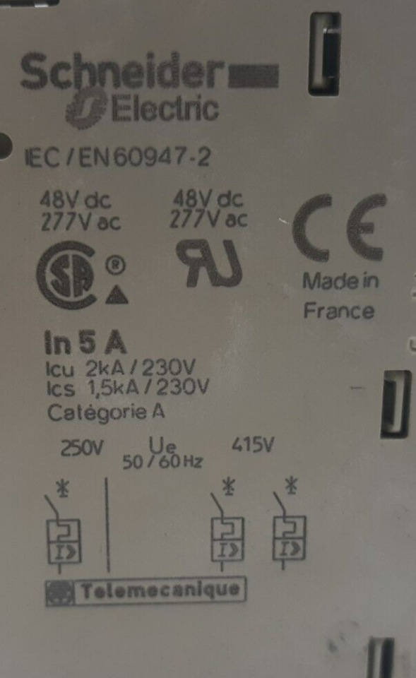 Schneider EN60947-2 Circuit Breaker | eBay