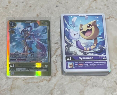 Digimon Angewomon Ace BT15-038 Super Rare Parallel World Tactician ...