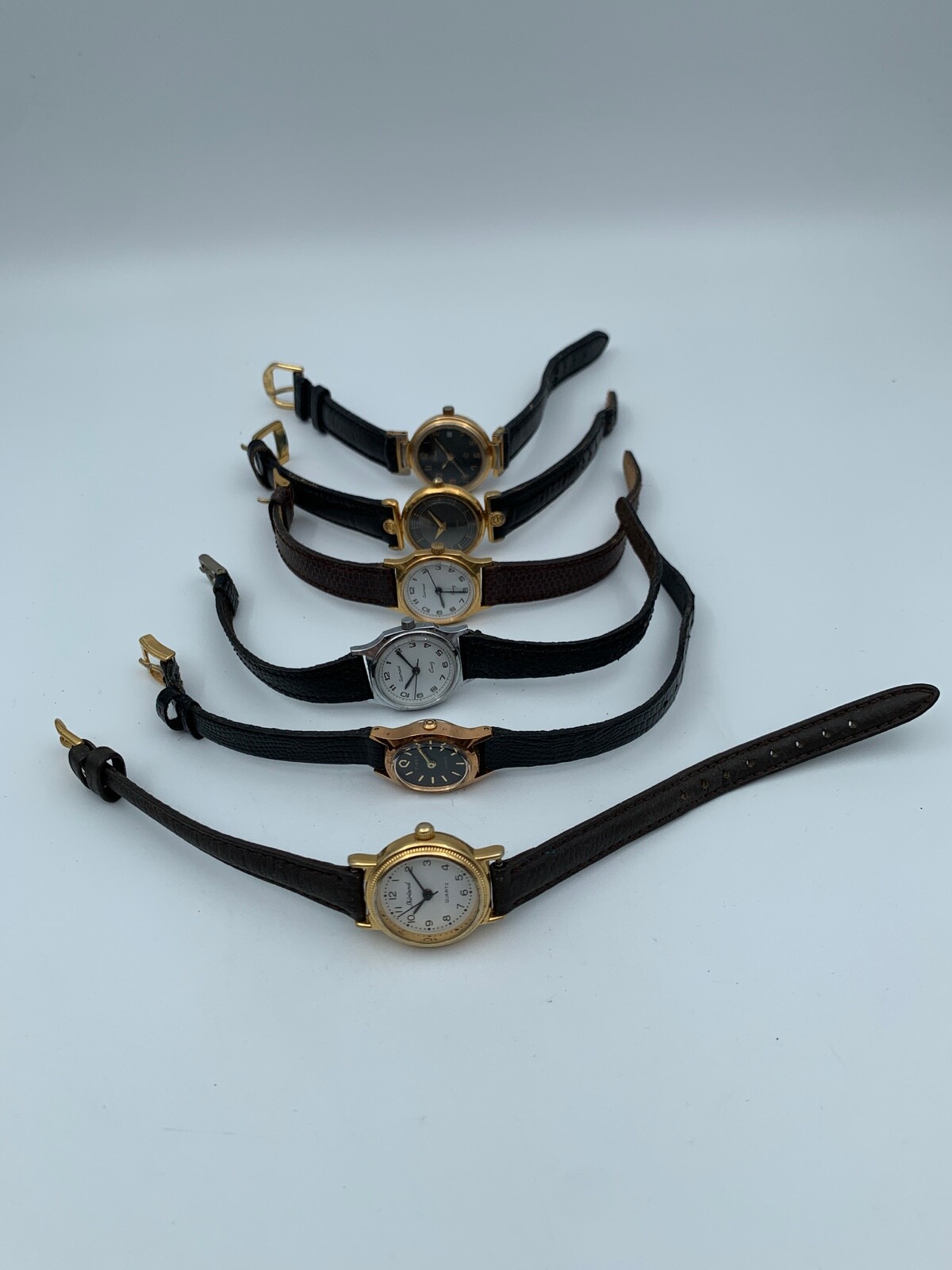 LOT MONTRES FEMMES QUARTZ SHIRLAND DIAMANT TIMEX LANOR SMALTO FRANCESCO ...