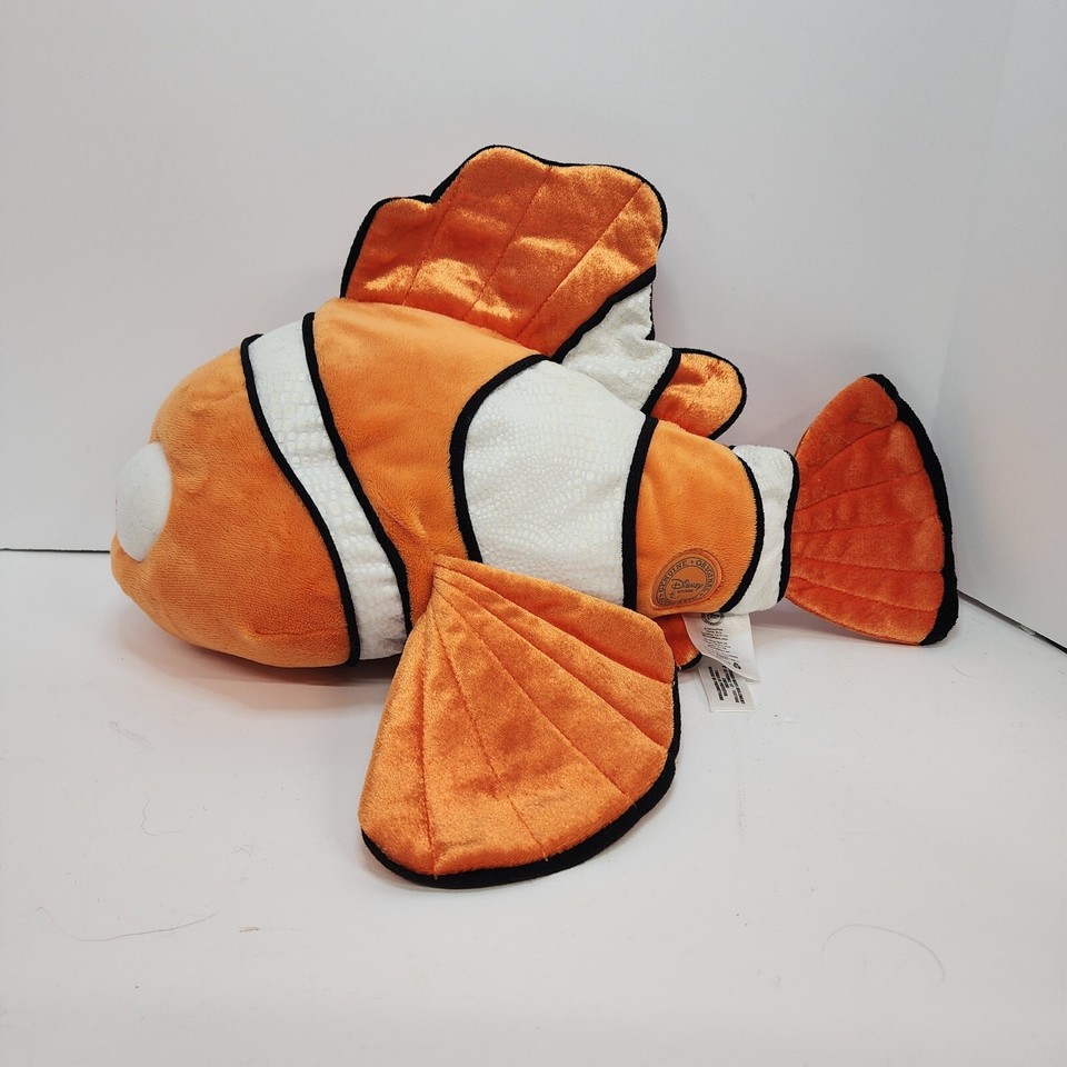 Finding Nemo Plush 18" Large Size Stuffed Animal Disney Store Clown ...