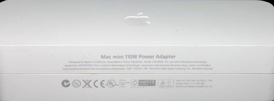 Official Genuine Authentic Apple Mac mini 110W Power Adapter Supply ...