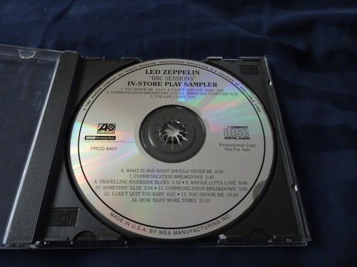 Led Zeppelin BBC Sessions in-store play promo cd | eBay