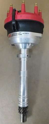 MSD 8570 Pro Billet Small Base Chevy Distributor, Mag Trigger, Mech ...
