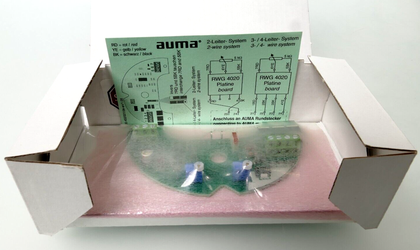 Auma RWG 4020 Platine | eBay