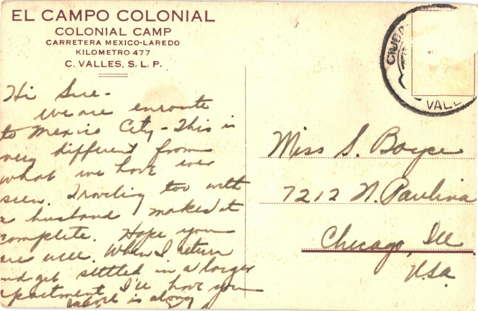 Night Scene At The Colonial Camp In Querétaro, Mexico Postcard | eBay