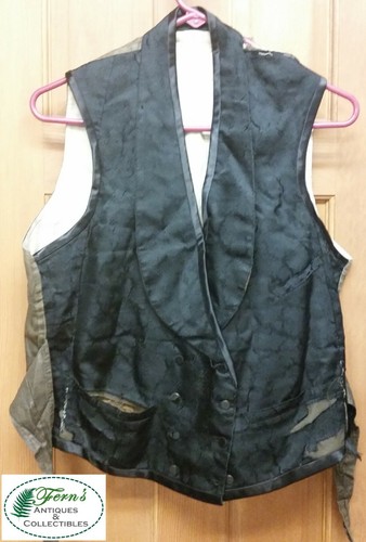 Original Vintage clothing, Western gambler's fancy Vest | eBay