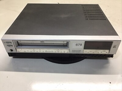 Zenith VR 1800 VCR VHS Player - For Parts/Repair | eBay