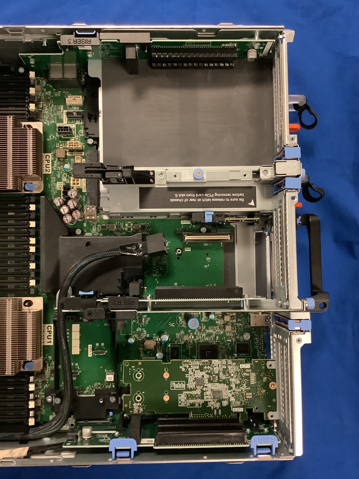 Dell PowerEdge G14 XC740XD 0WGD1 750w PSU 1x0919J9 Fans Cable M.2 ...