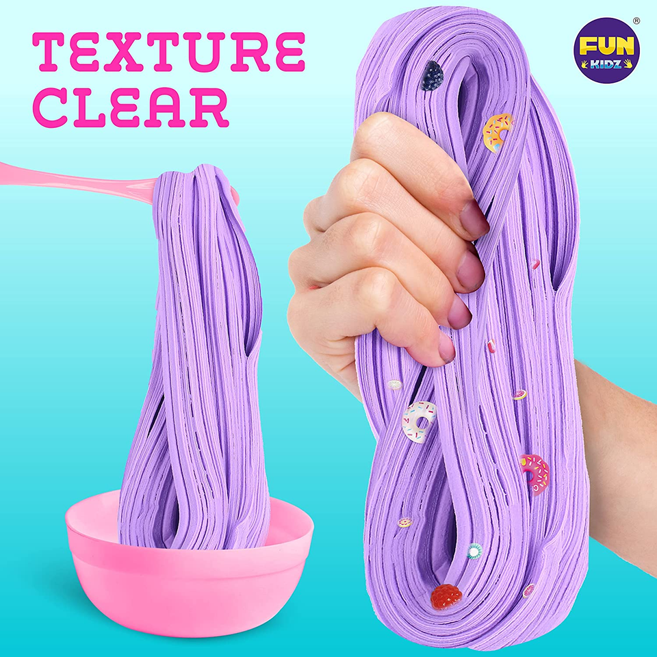 Fluffy Slime Making Ice Cream Kit Gift Toys Butter Slime Kit for Girls ...