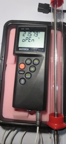 ISOTECH TTI-10, 2ch Precision Thermometer with one reference probe. | eBay