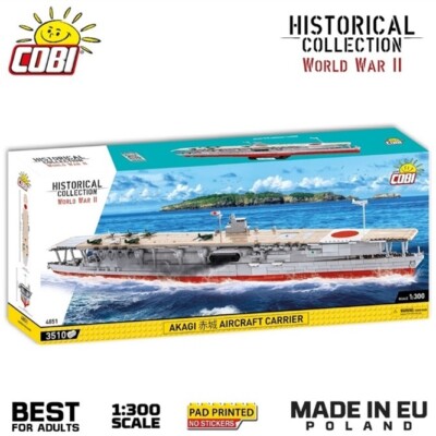Cobi 4851 - HC WWII - Akagi Aircrafter Carrier - Neu | eBay.de
