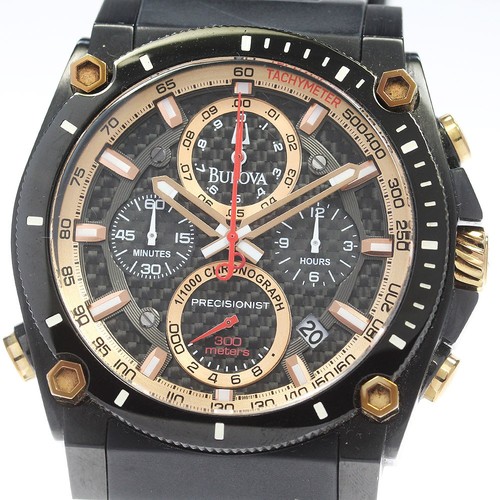 Bulova 98B181 Precisionist Chronograph Quartz Men'S Inner Box | eBay