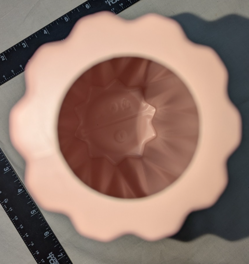 9.5"x3.5" Plastic Pink Blush Flower Vase M24-RIBVSE-01 | eBay