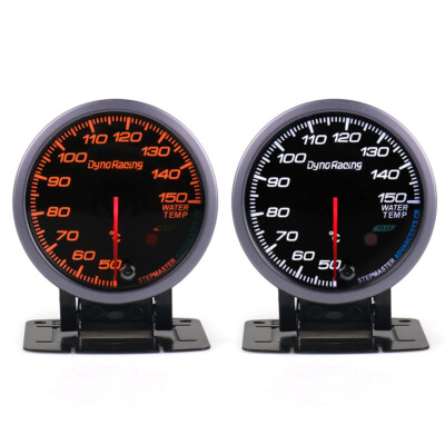2.5" 60mm Water Temp Temperature Gauge Car Smoke Len LED Indicator ...