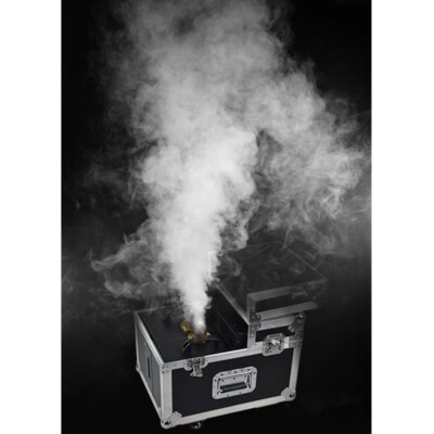 600W dual fog haze smoke machine with flight case for stage dj disco ...