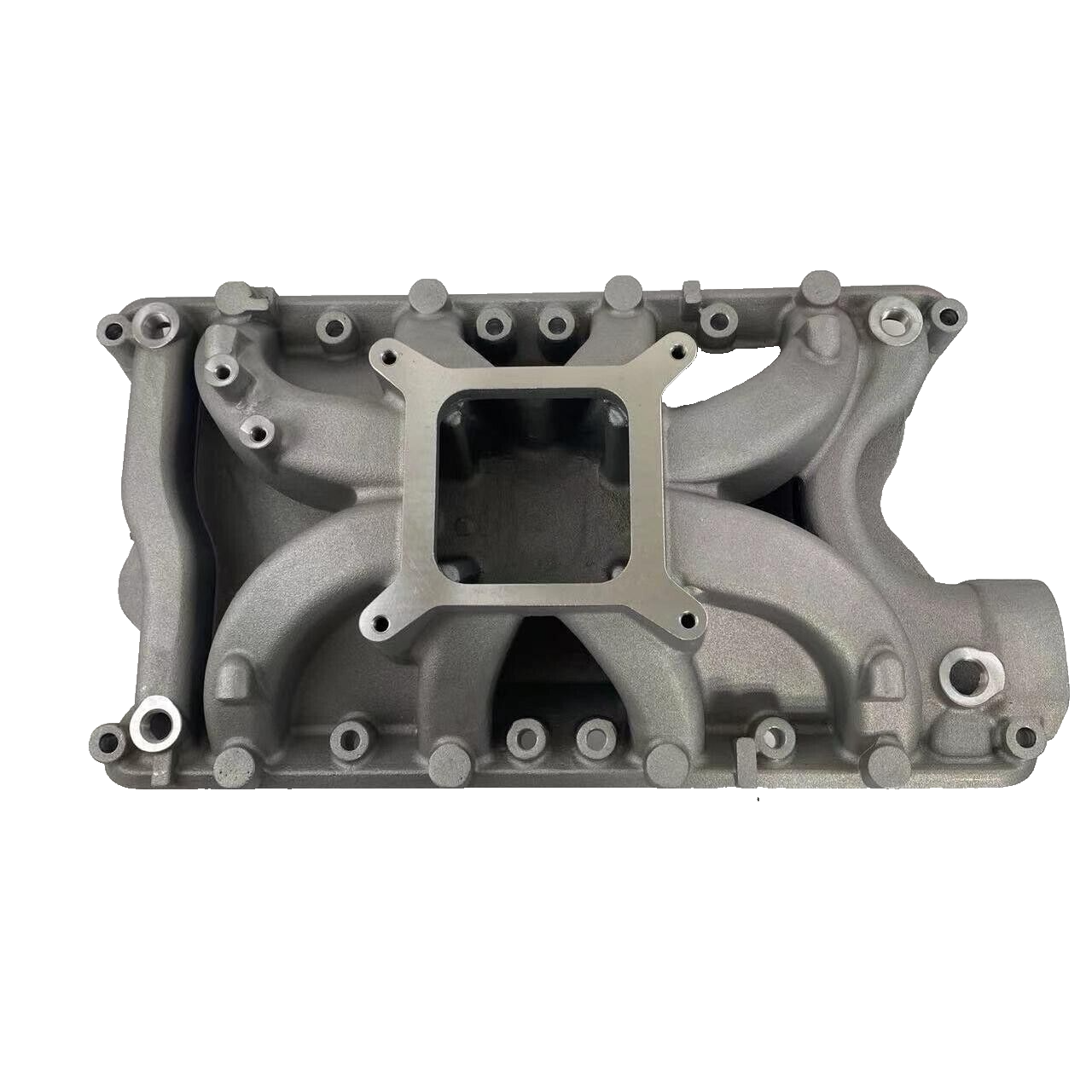 SBF 351W Windsor V8 3500-8000 single plane satin Aluminum intake ...