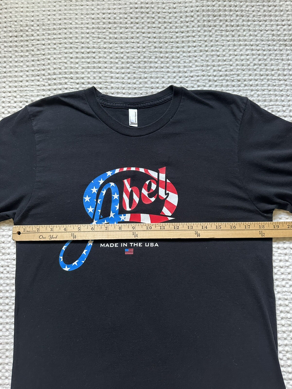 Mens Abel Reel Fly Fishing USA Flag Logo Shirt Super … - Gem