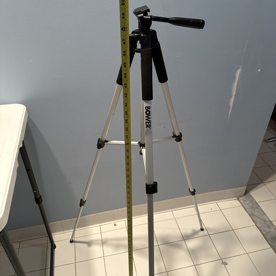 Bower aluminum tripod / black and silver | eBay