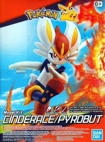 Pokemon Cinderace Model Kit | eBay