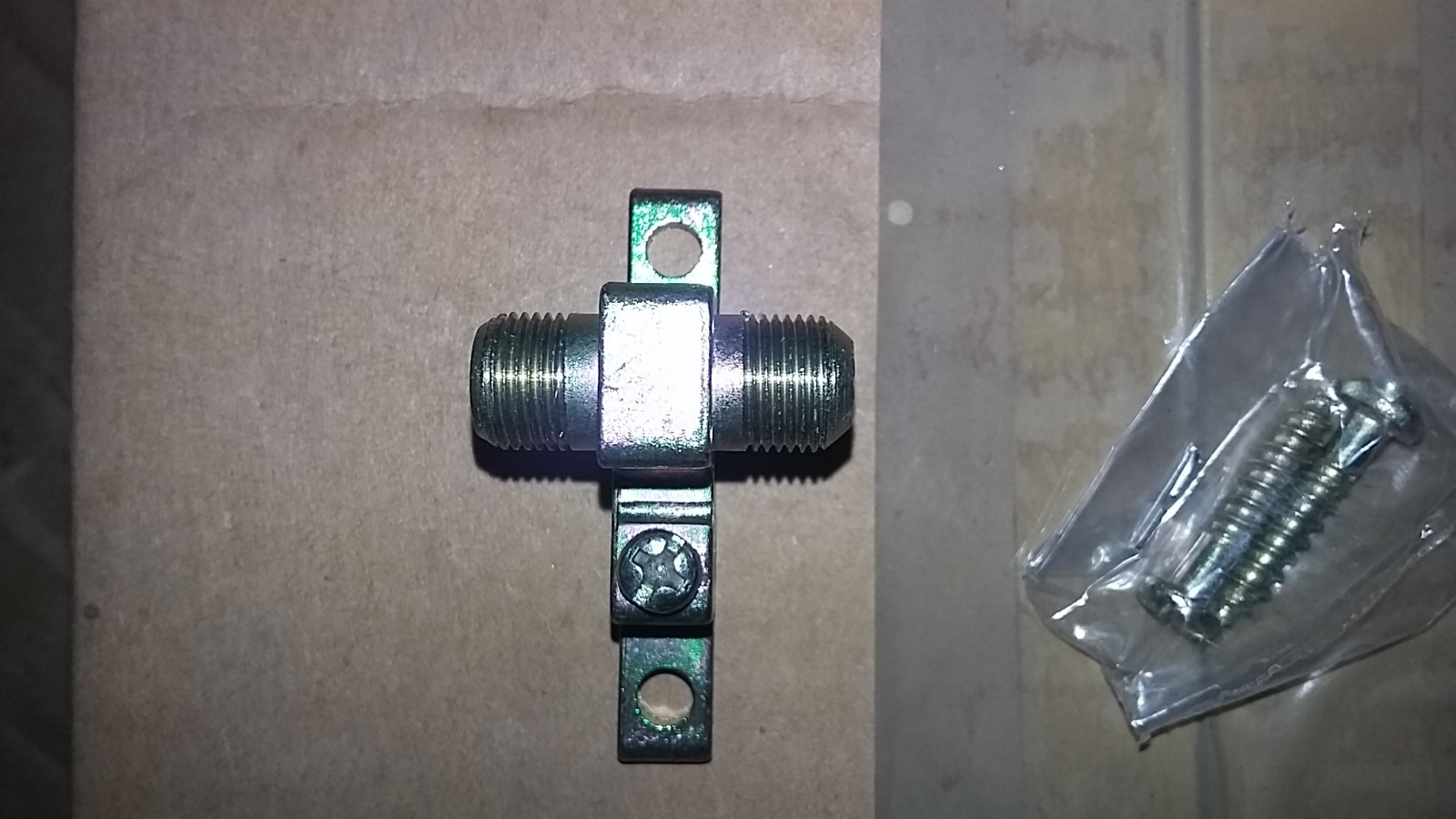 Coax Grounding Block, Grounds Cable from Antenna, Cable or Satellite- 2 ...