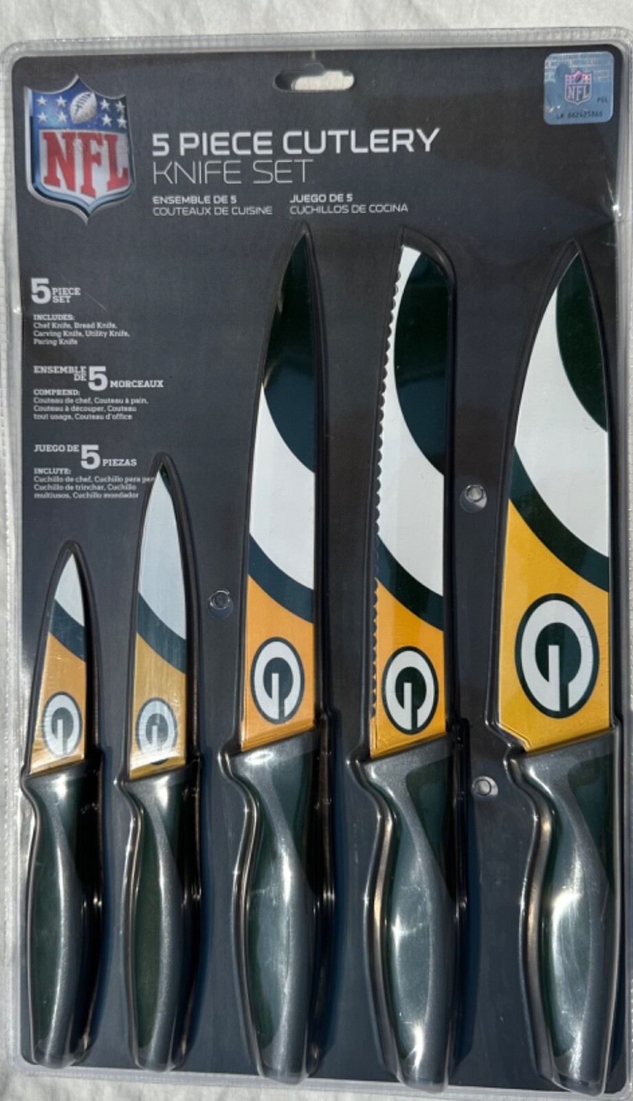 Sportsvault NFL Green Bay Packers Kitchen Knives | eBay